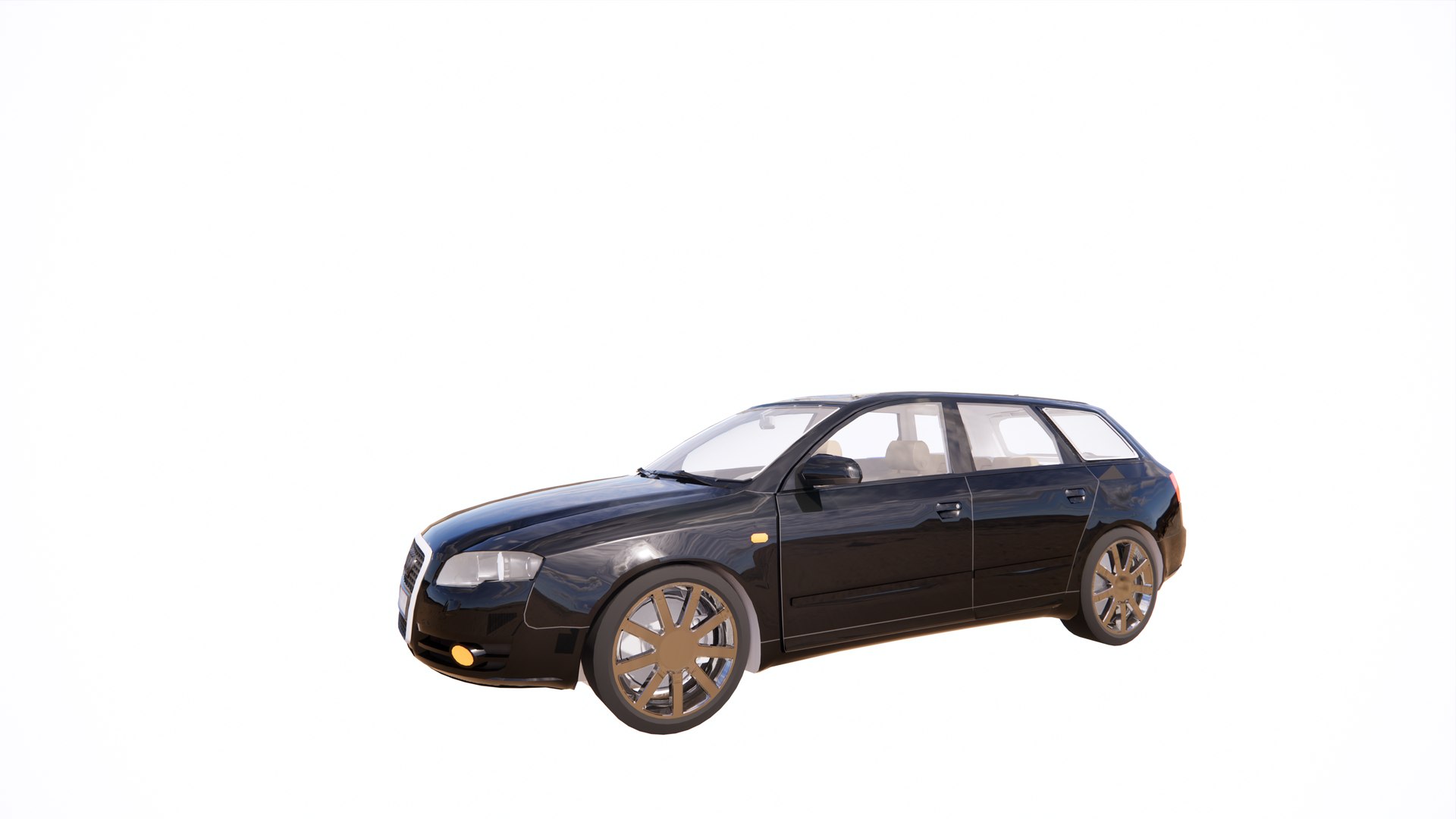 3D Model AUDI A4 AVANT 2005 - TurboSquid 2379577