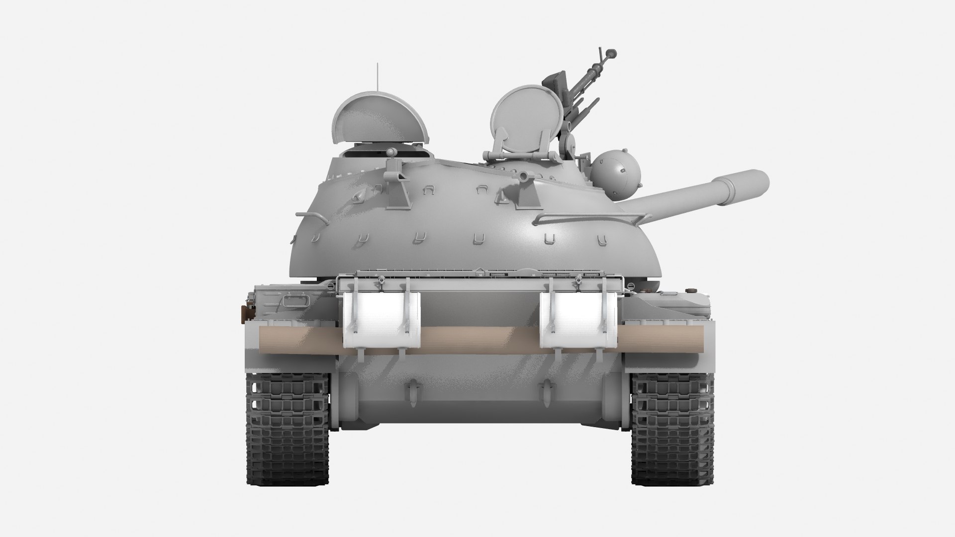 3D T-54B Soviet Tank - TurboSquid 1716317