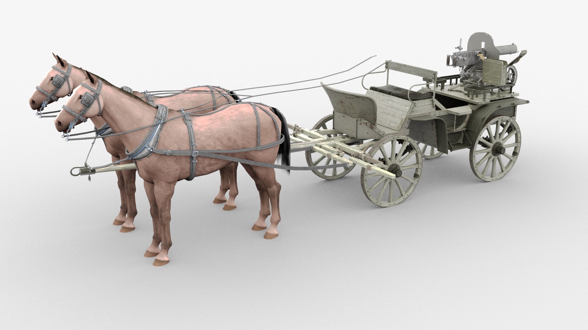 Tachanka 3D - TurboSquid 1946352