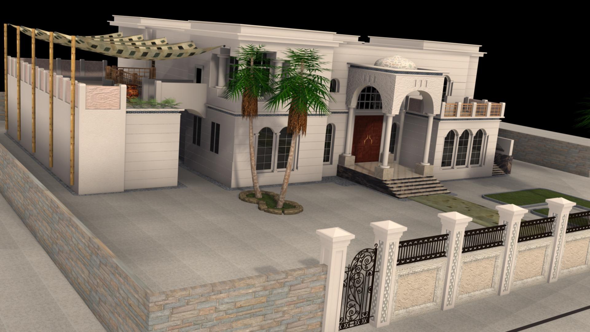 3d Model Villa Dubai