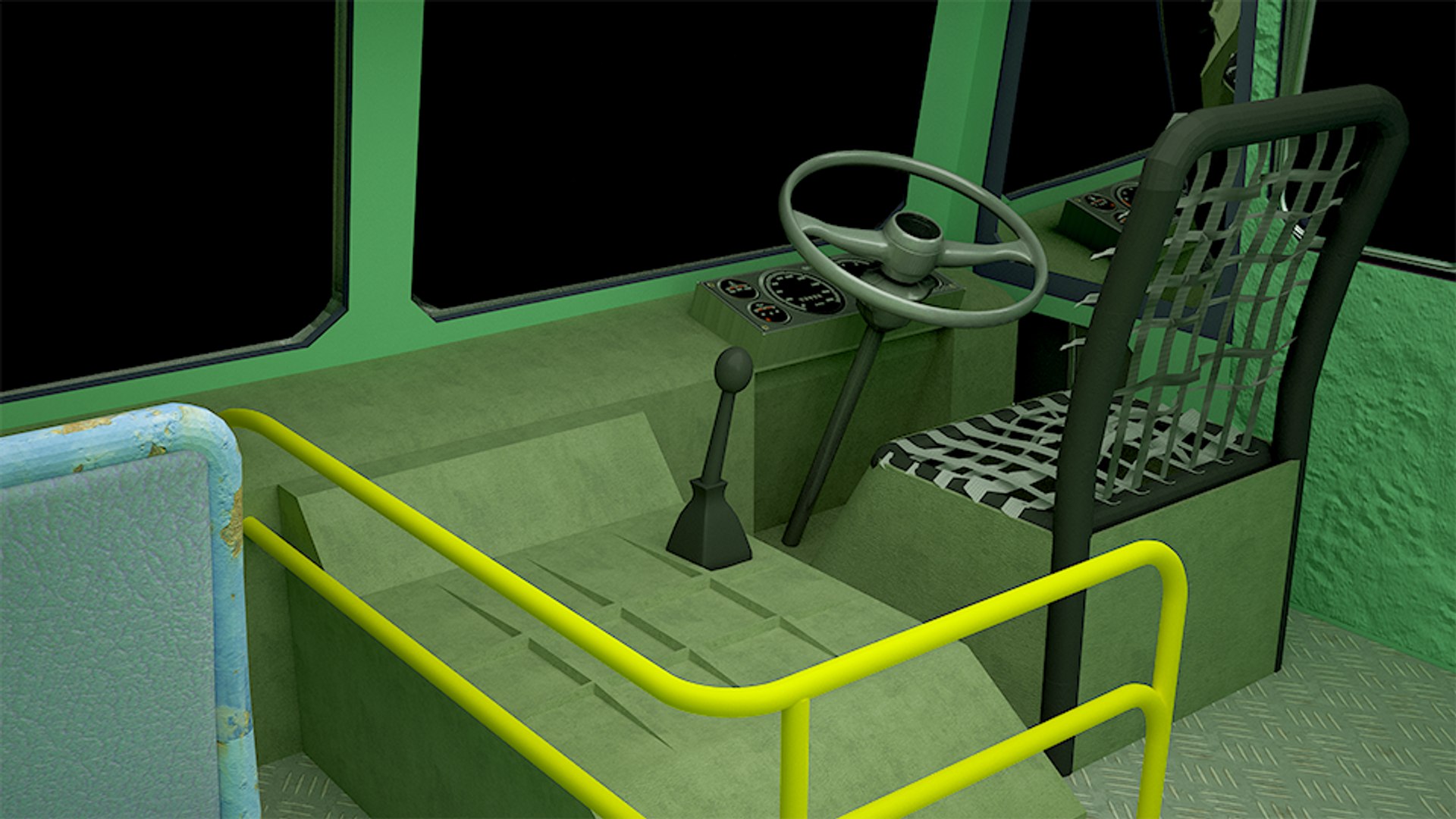 Indian St Bus 3D - TurboSquid 1510778