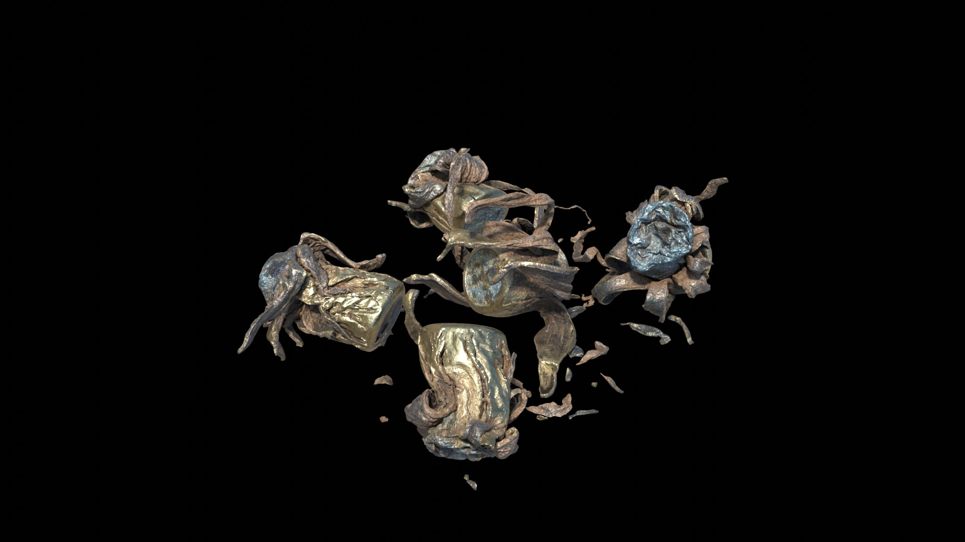 3D Pile Of Broken Bullets V3 - TurboSquid 2026653