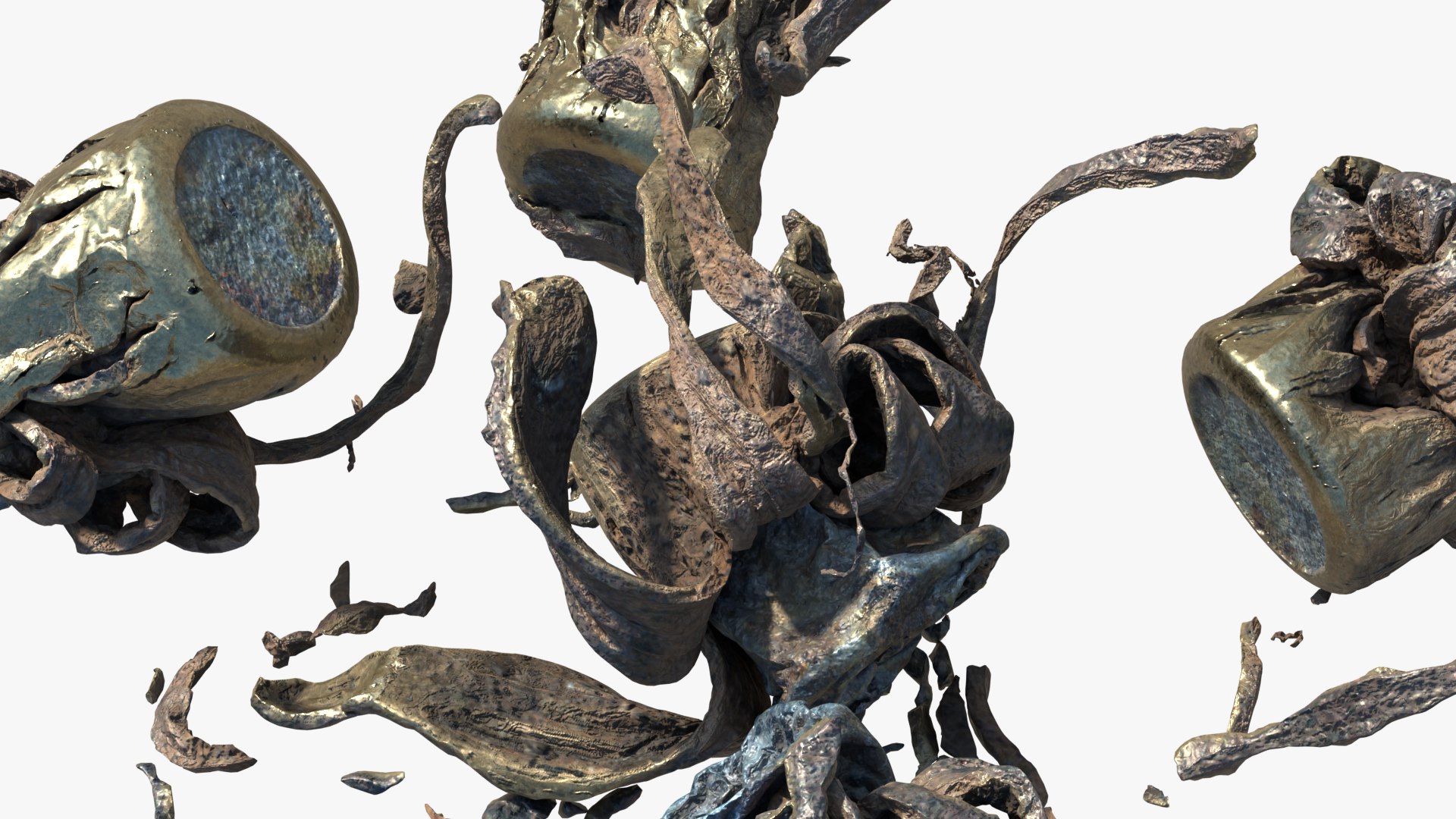 3D Pile Of Broken Bullets V3 - TurboSquid 2026653