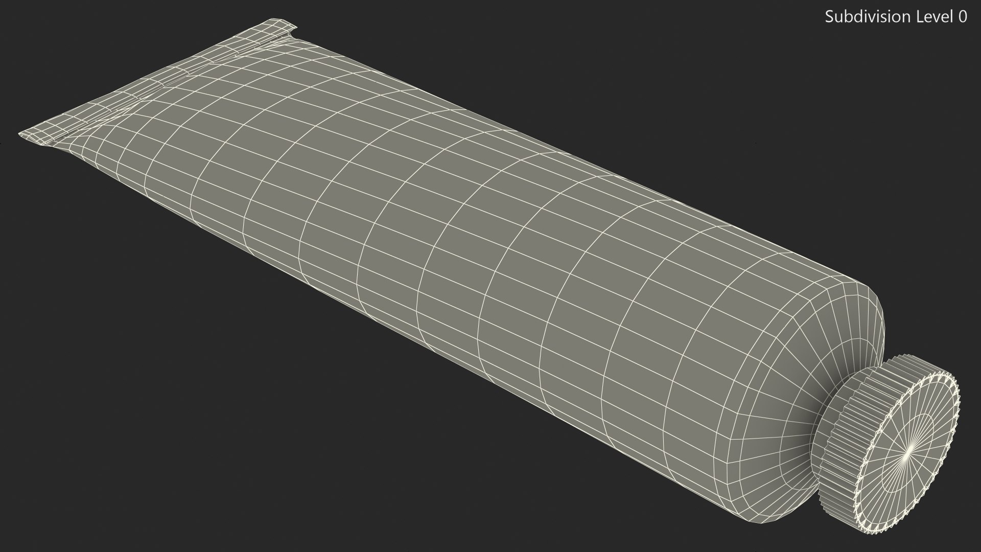 Collapsible Metal Tube 3D model - TurboSquid 1812041