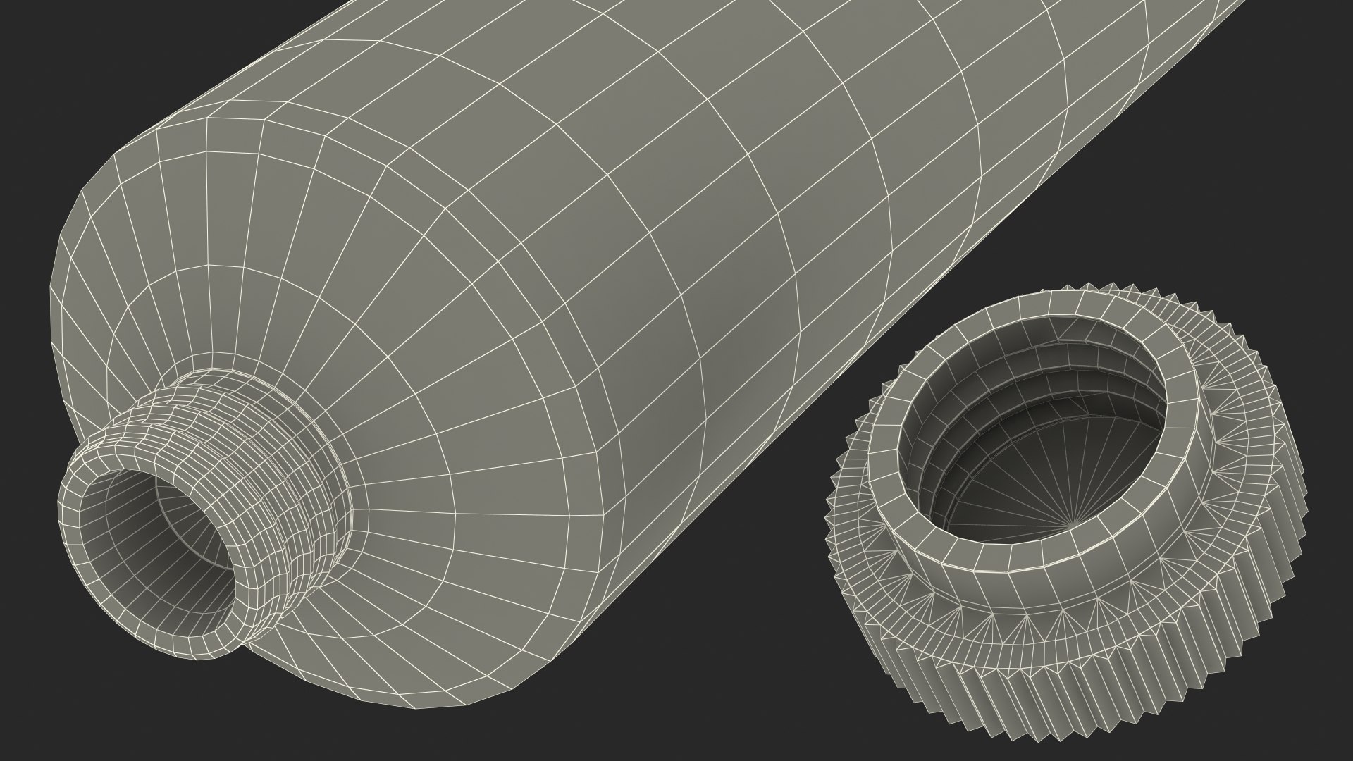 Collapsible Metal Tube 3D model - TurboSquid 1812041