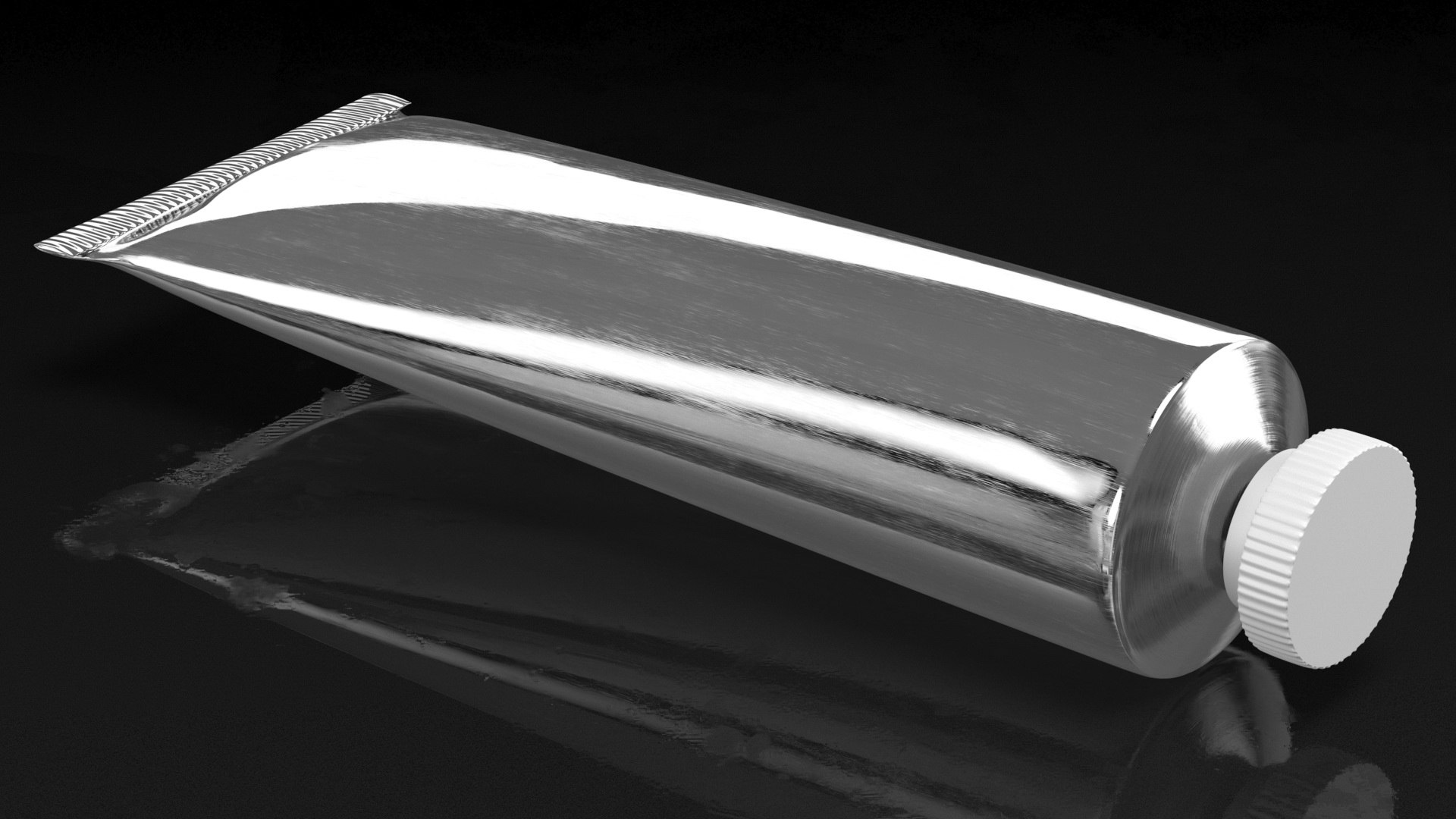 Collapsible Metal Tube 3D Model - TurboSquid 1812041