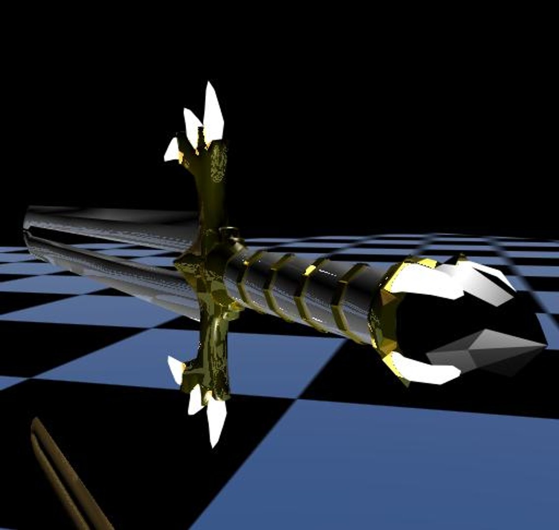 3d greatsword swords blade model