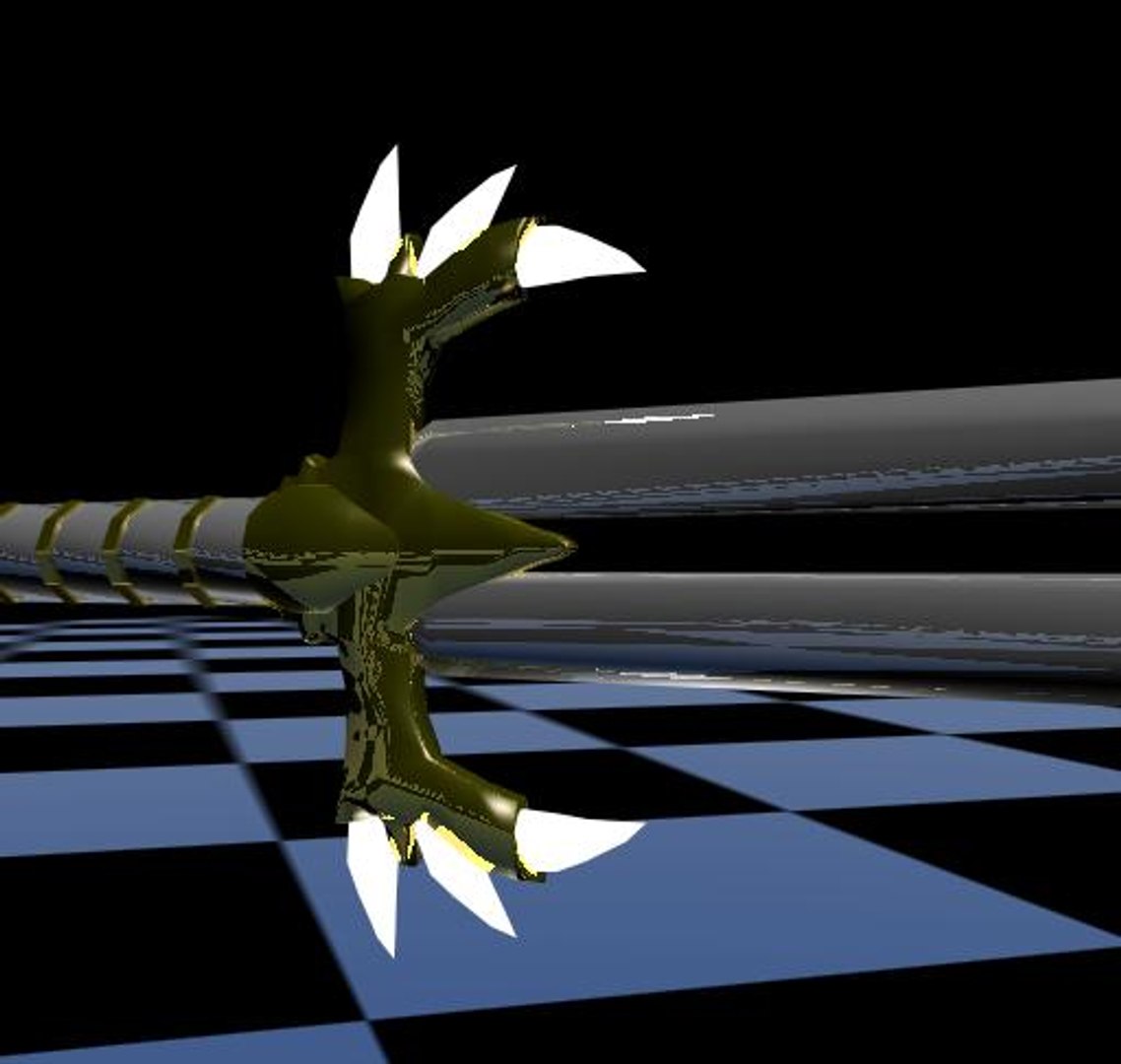 3d greatsword swords blade model