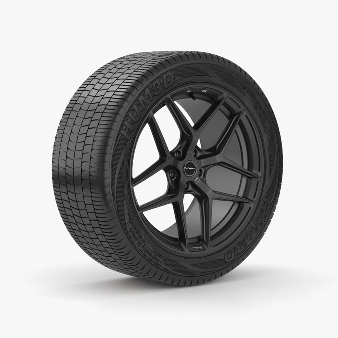 3D model Brixton Forged RF7 Wheel - TurboSquid 1857957