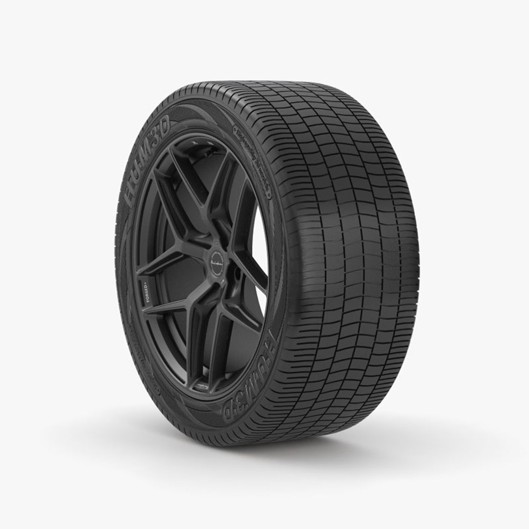 3D model Brixton Forged RF7 Wheel - TurboSquid 1857957