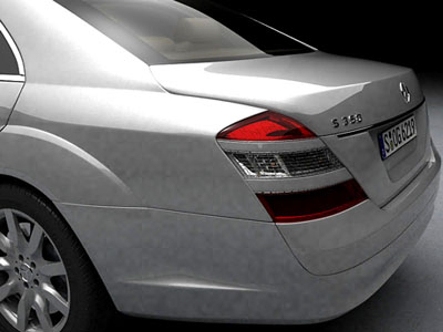 s-class class s 3d model