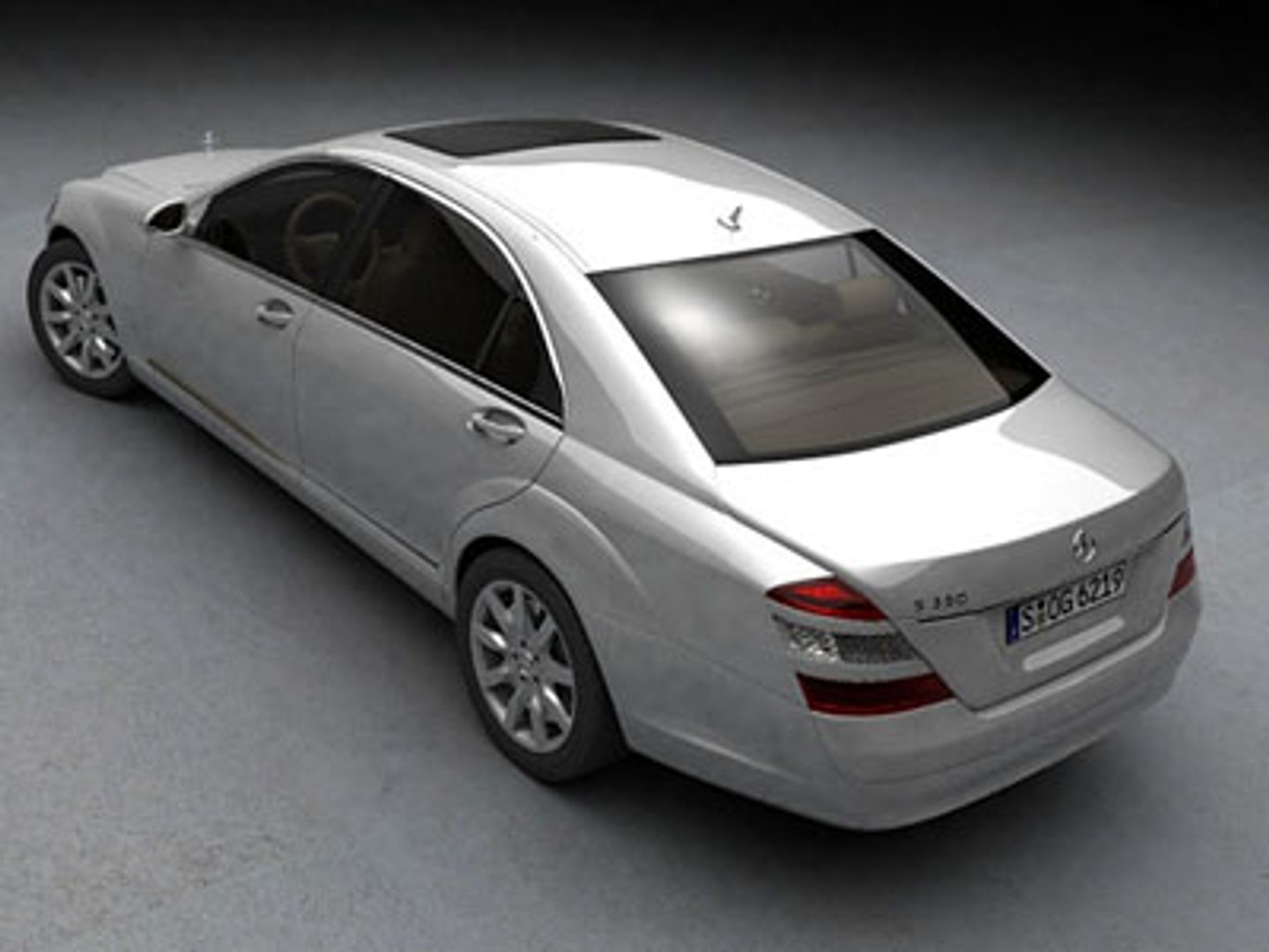 s-class class s 3d model