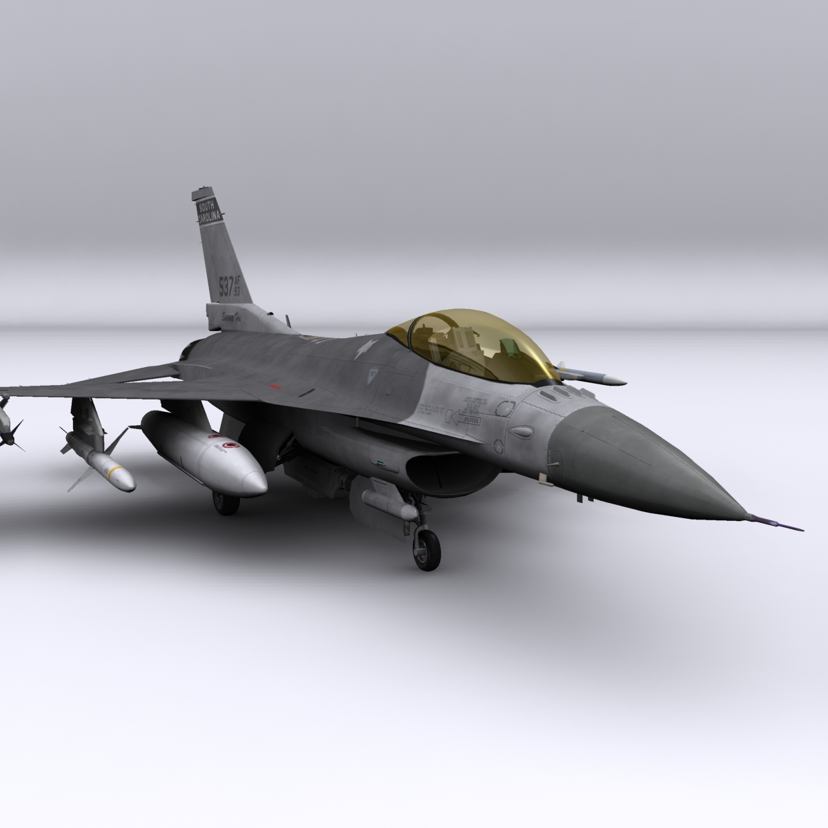 max general dynamics f-16 fighting falcon
