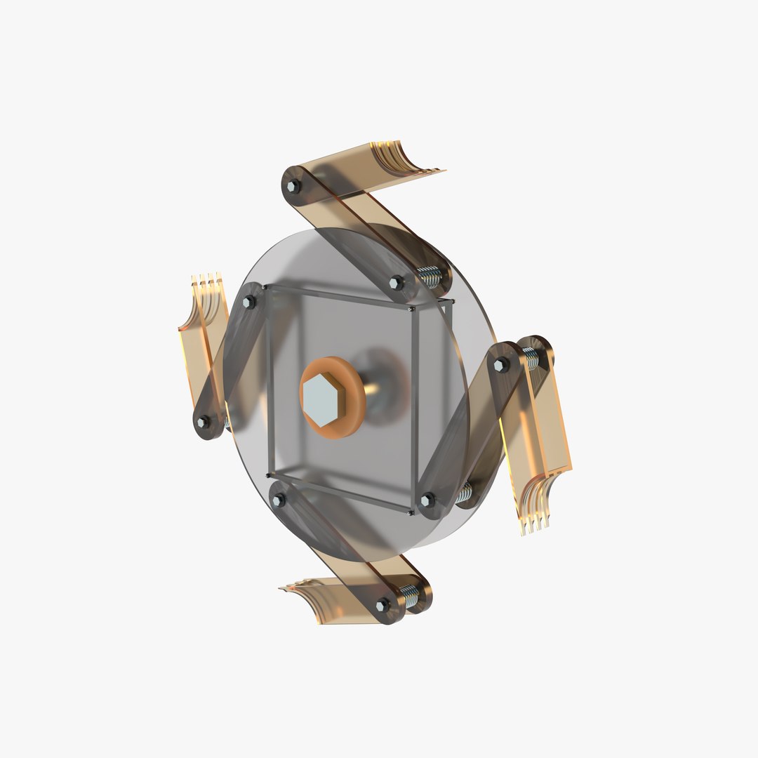 3D модель Spider Wheel Robot - TurboSquid 2056990