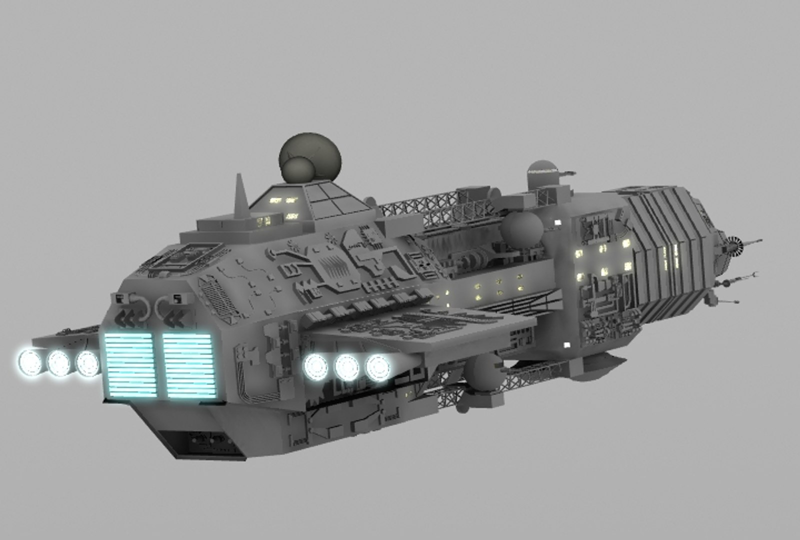 Lwo Gunship Pirate Ship