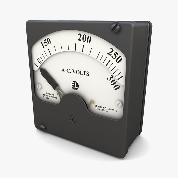 Voltmeter 3D Models for Download | TurboSquid