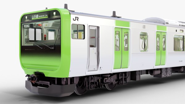 Japanese Train Head Detailed Interior Exterior Yamanote Line E235 ...