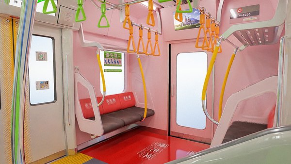 Japanese Train Head Detailed Interior Exterior Yamanote Line E235 ...