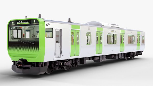 Japanese Train Head Detailed Interior Exterior Yamanote Line E235 ...