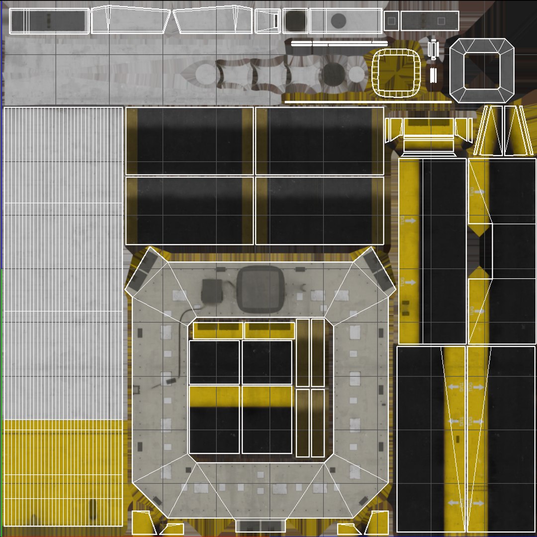 Floating Offshore Wind Platform Model - TurboSquid 1829020