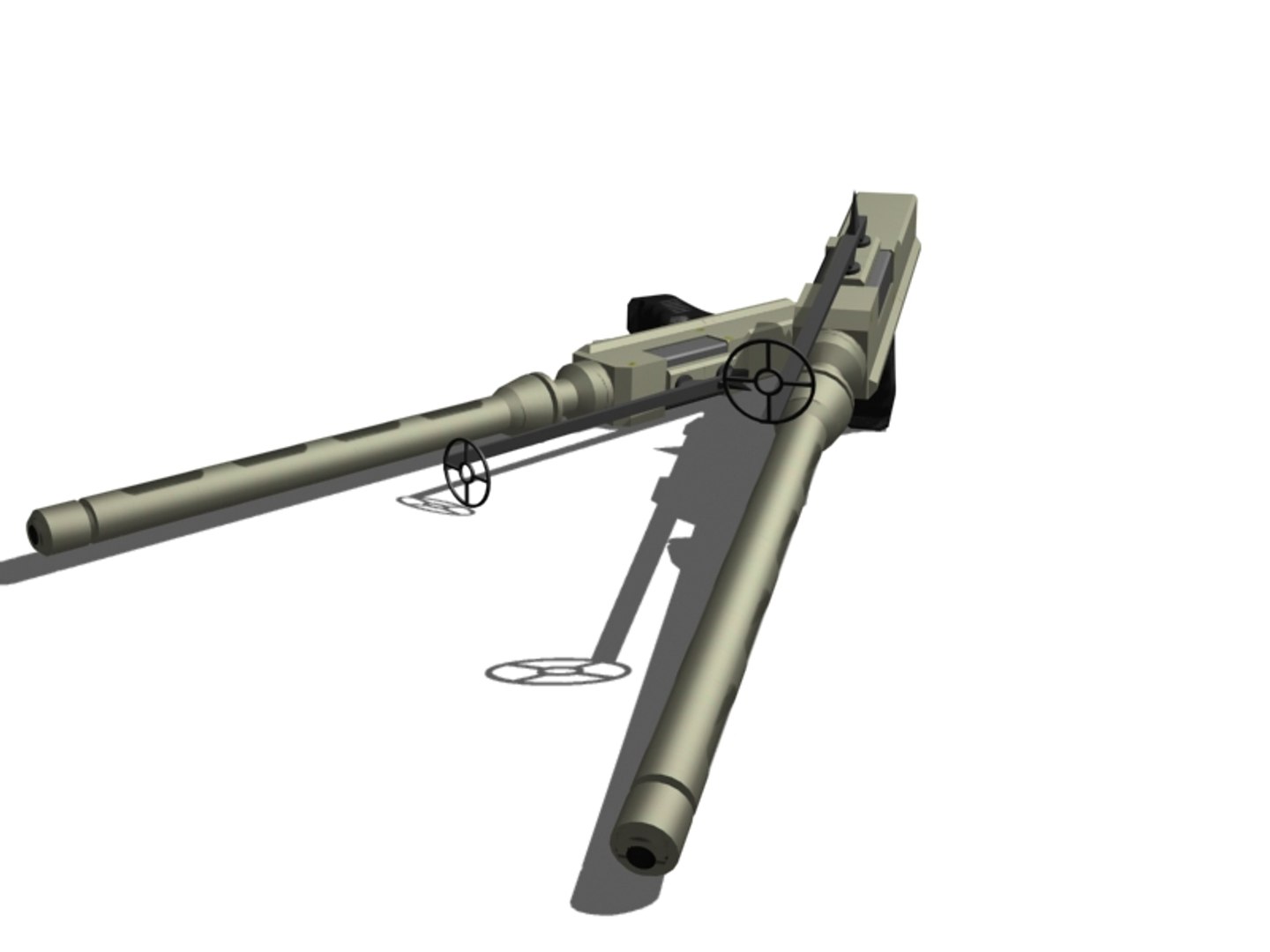 Machinegun Mauser Mg 3ds Free