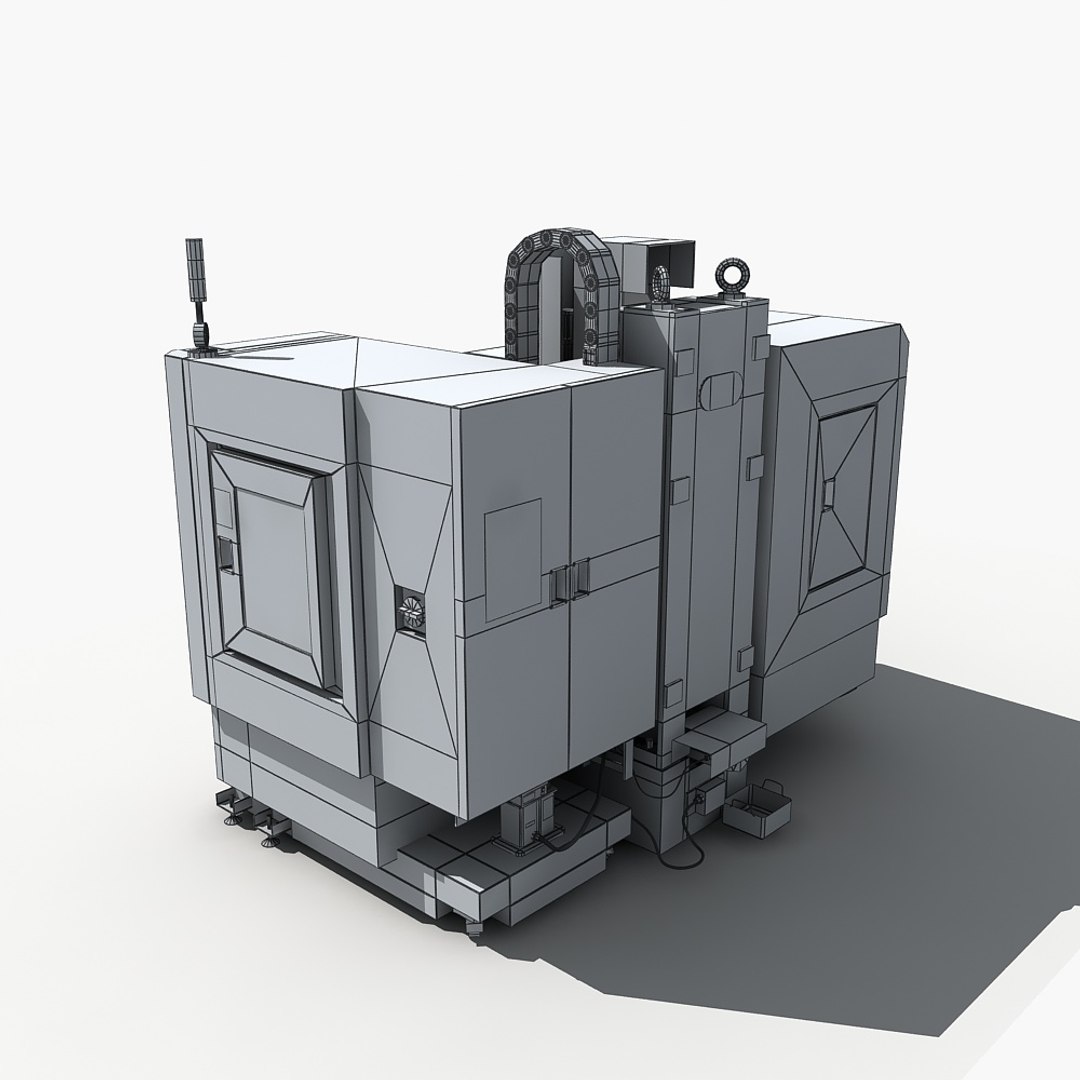 3D Cnc Machine Tool Model - TurboSquid 1382071
