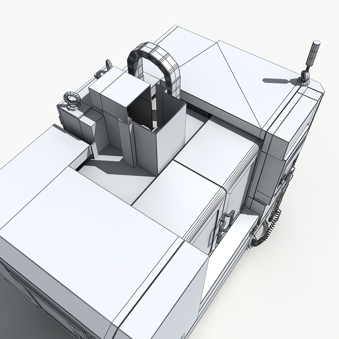 3D Cnc Machine Tool Model - TurboSquid 1382071