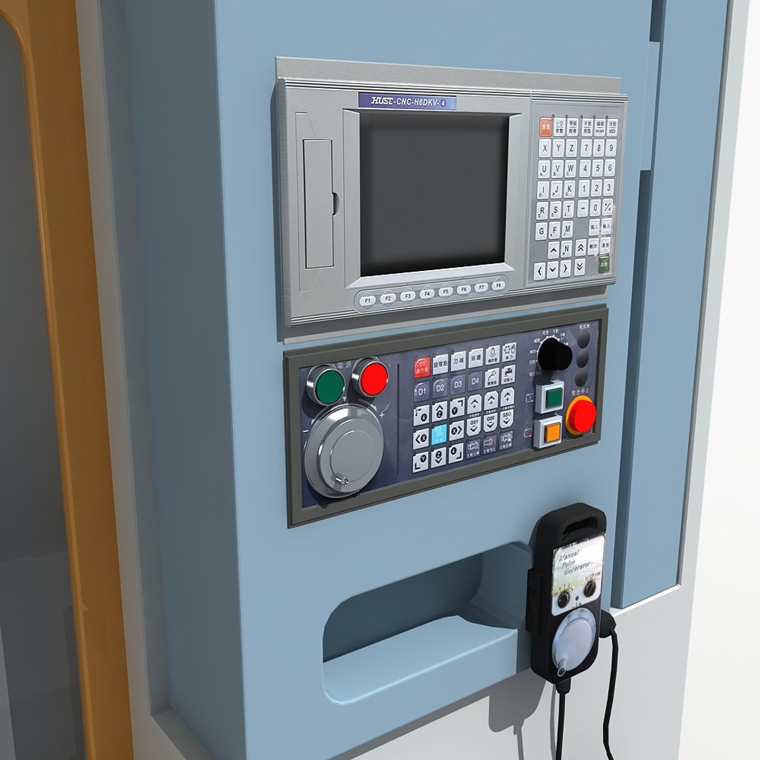3D Cnc Machine Tool Model - TurboSquid 1382071