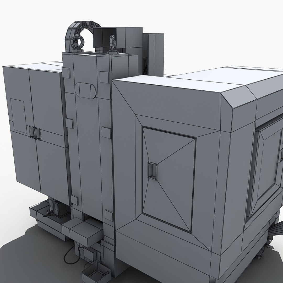 3D Cnc Machine Tool Model - TurboSquid 1382071