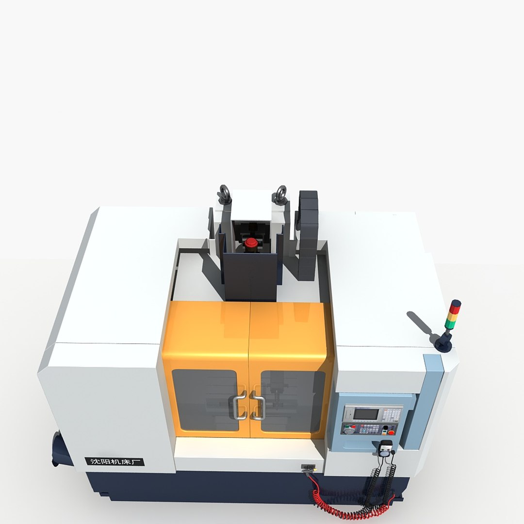 3D Cnc Machine Tool Model - TurboSquid 1382071
