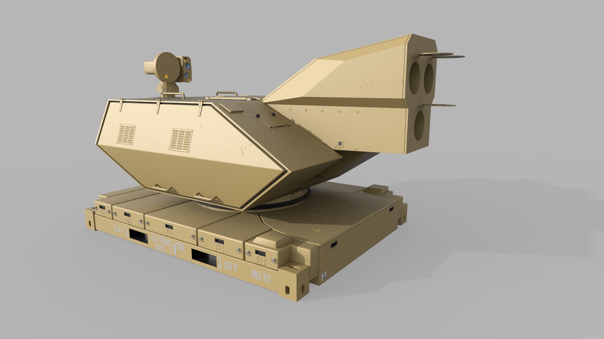 OERLIKON HEL GUN 3D Model - TurboSquid 2063651