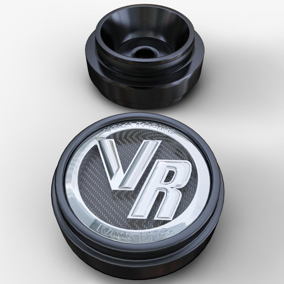 3d Model Of Center Caps Wheels