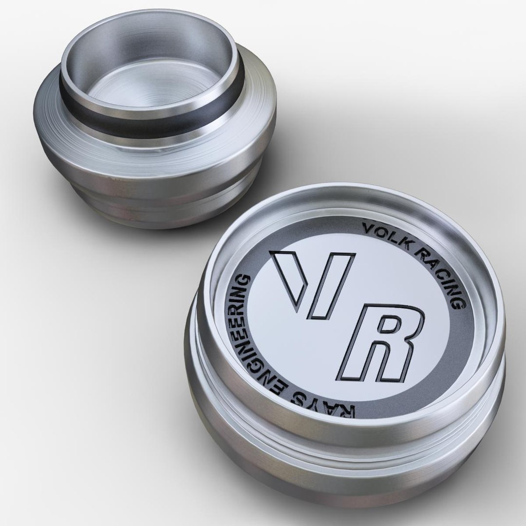 3d Model Of Center Caps Wheels