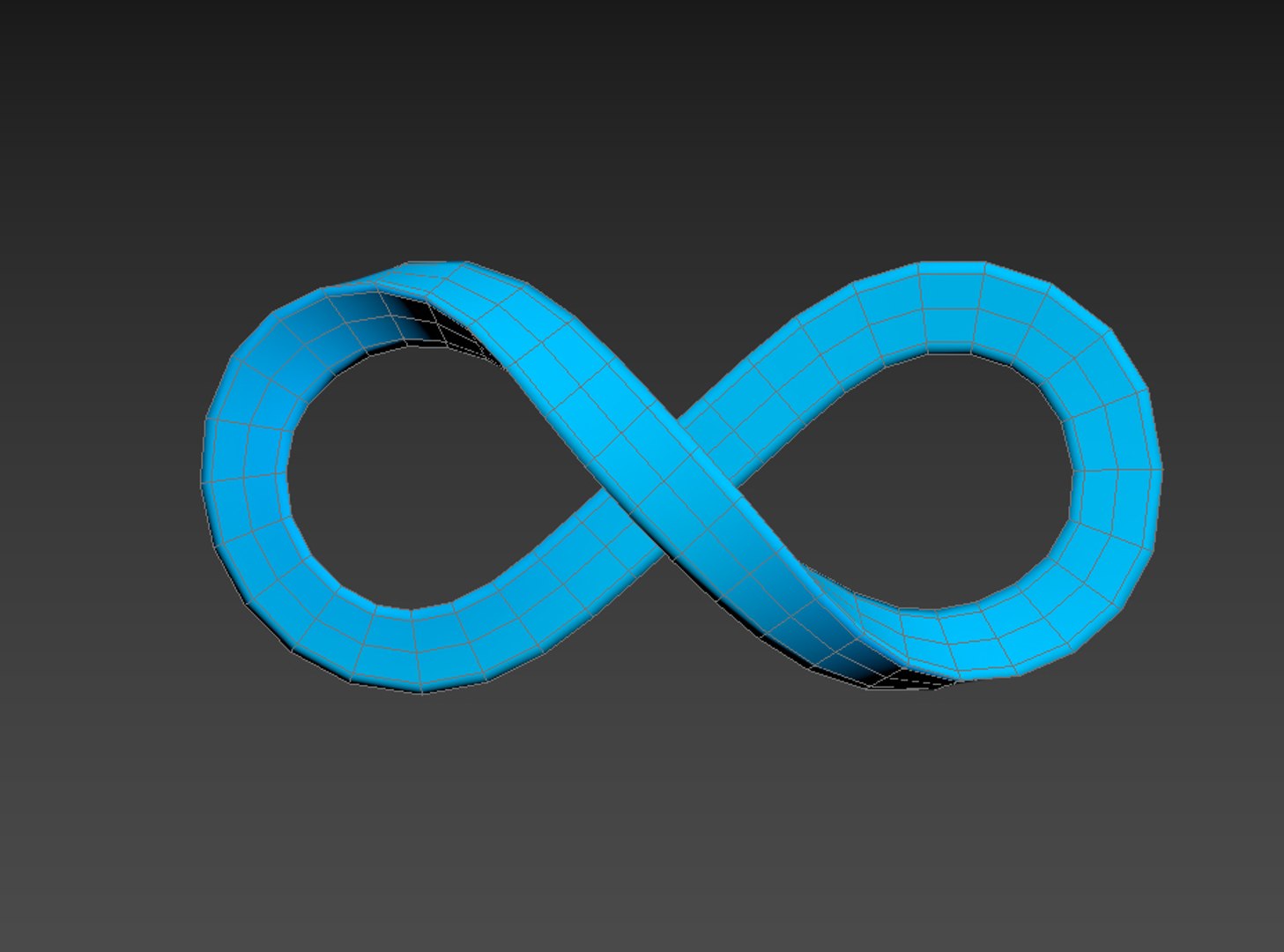 3D Infinity Symbol Model - TurboSquid 1601277
