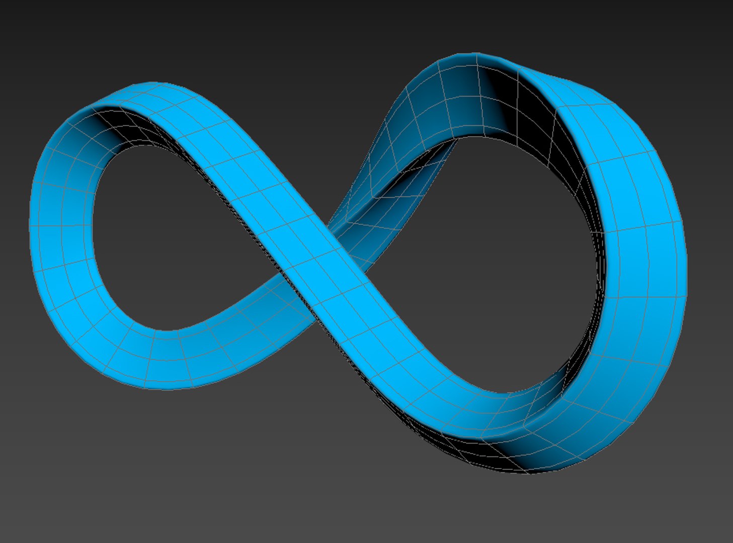 3D Infinity Symbol Model - TurboSquid 1601277
