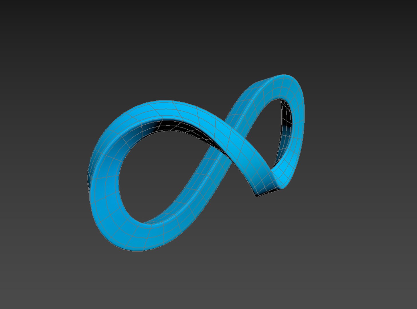3D Infinity Symbol Model - TurboSquid 1601277