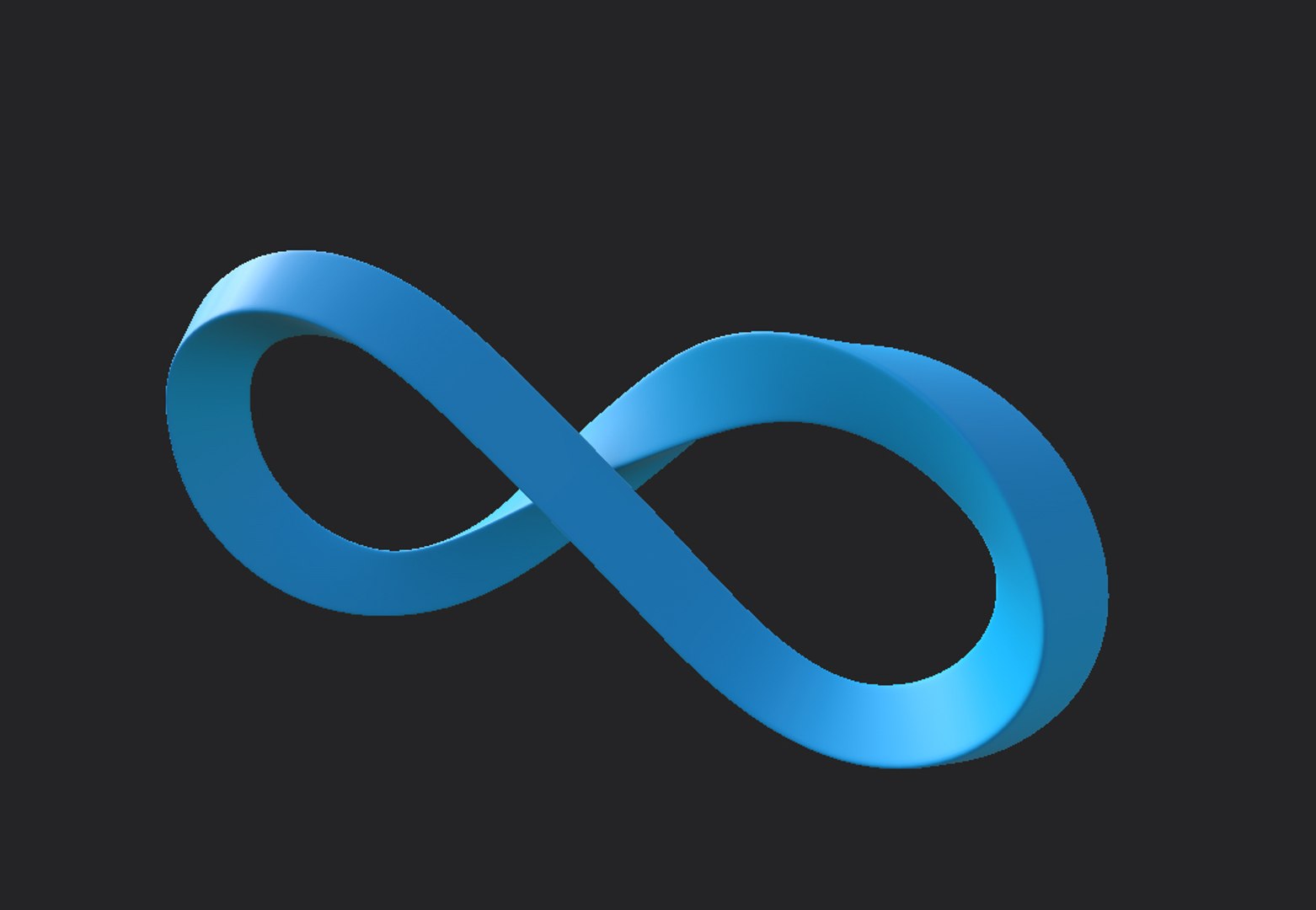 3D Infinity Symbol Model - TurboSquid 1601277