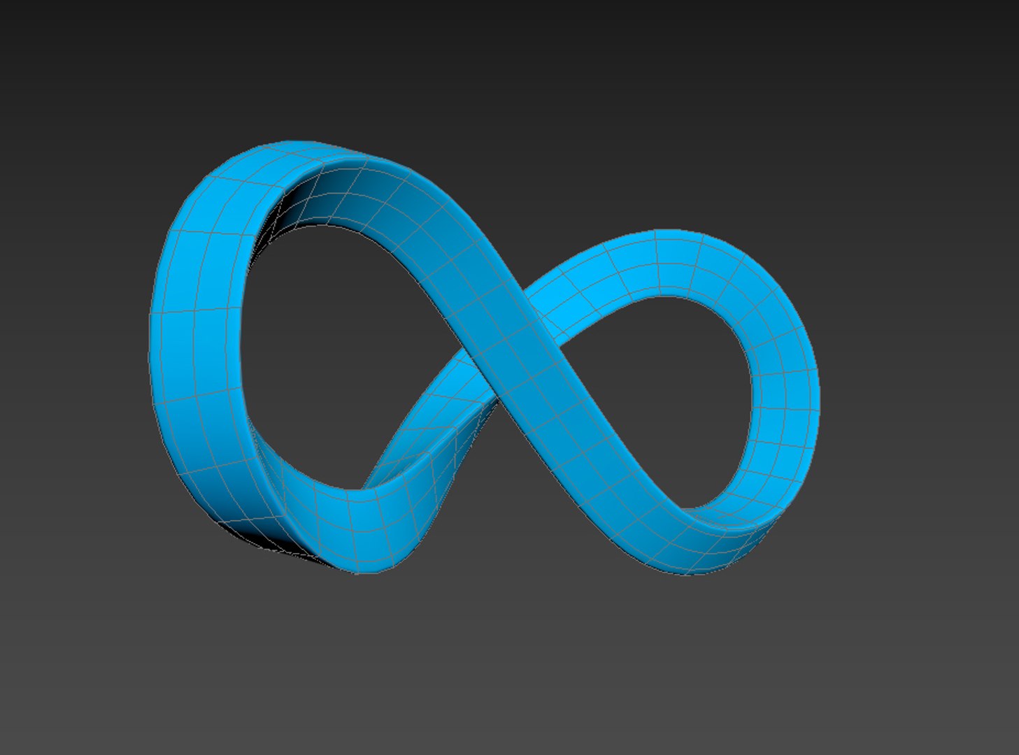 3D infinity symbol model - TurboSquid 1601277