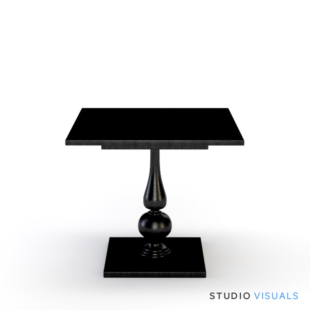 Rectangle Table 3d Model