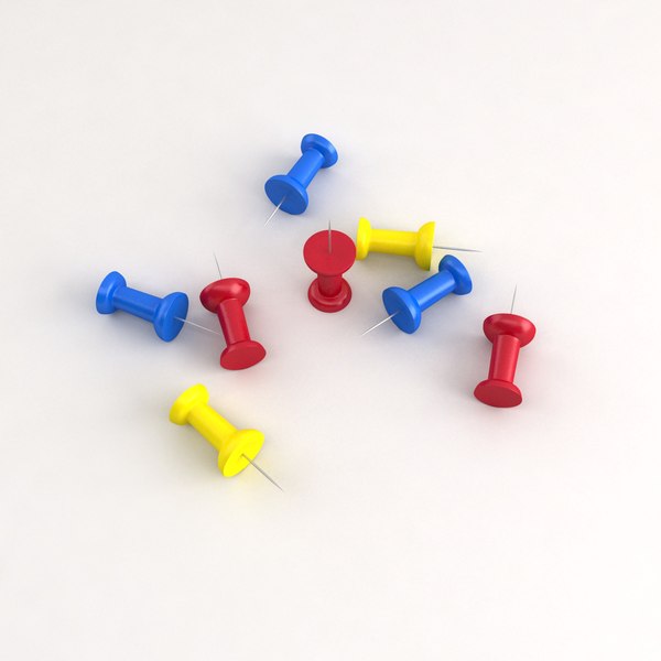 3ds max push pins