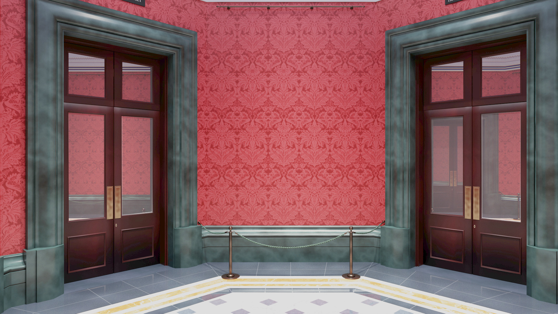 Museum Interior - London National Gallery - Room 15 model - TurboSquid ...