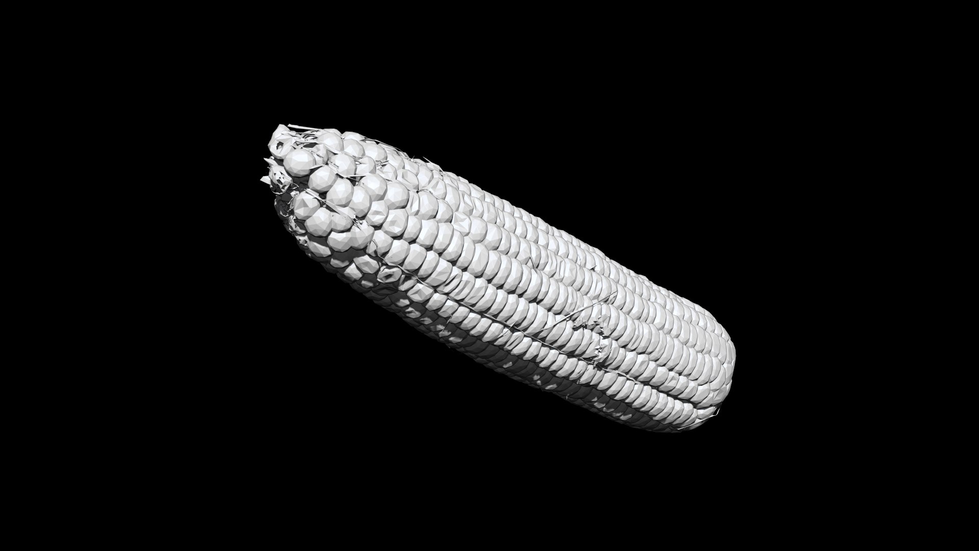 3D corn 3D CT scan model decimate 5 percent - TurboSquid 1945197
