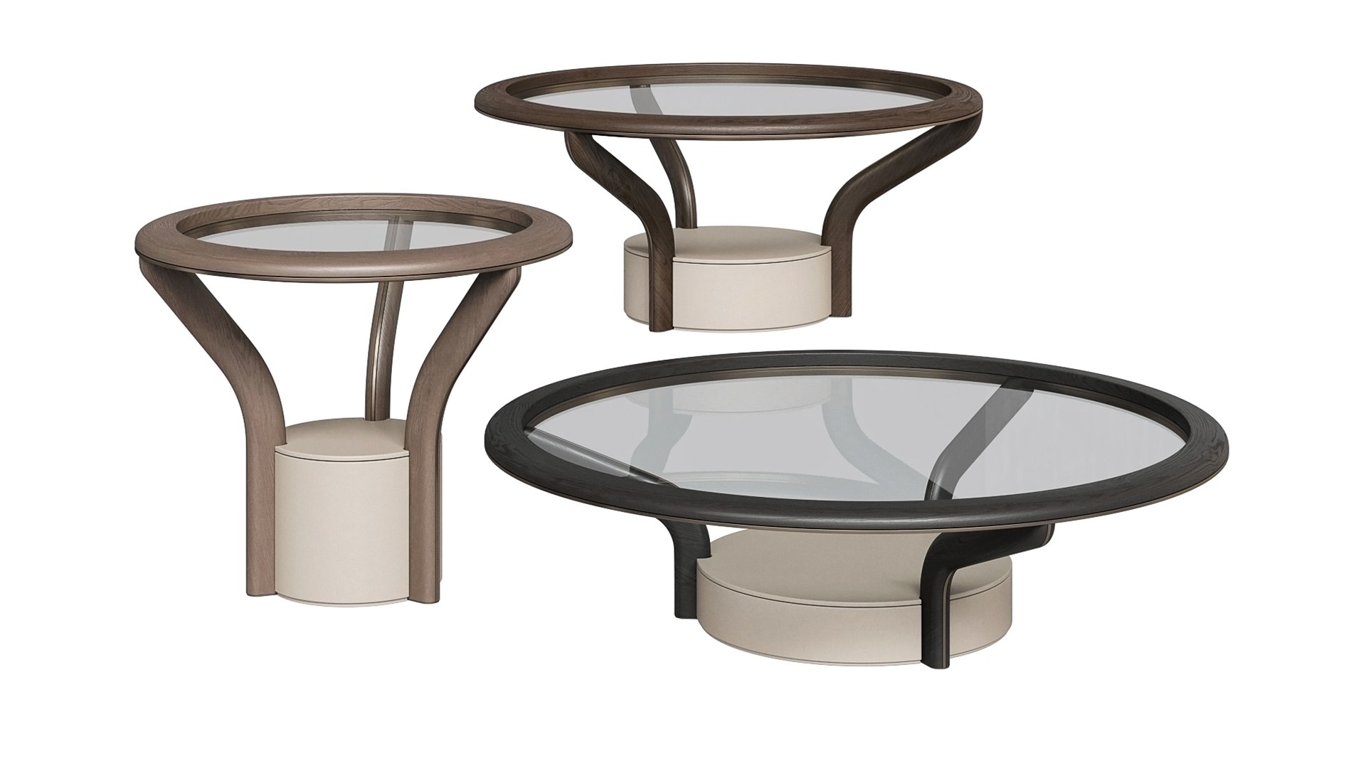 3D Giorgetti Tables Chanterelle - TurboSquid 2303118