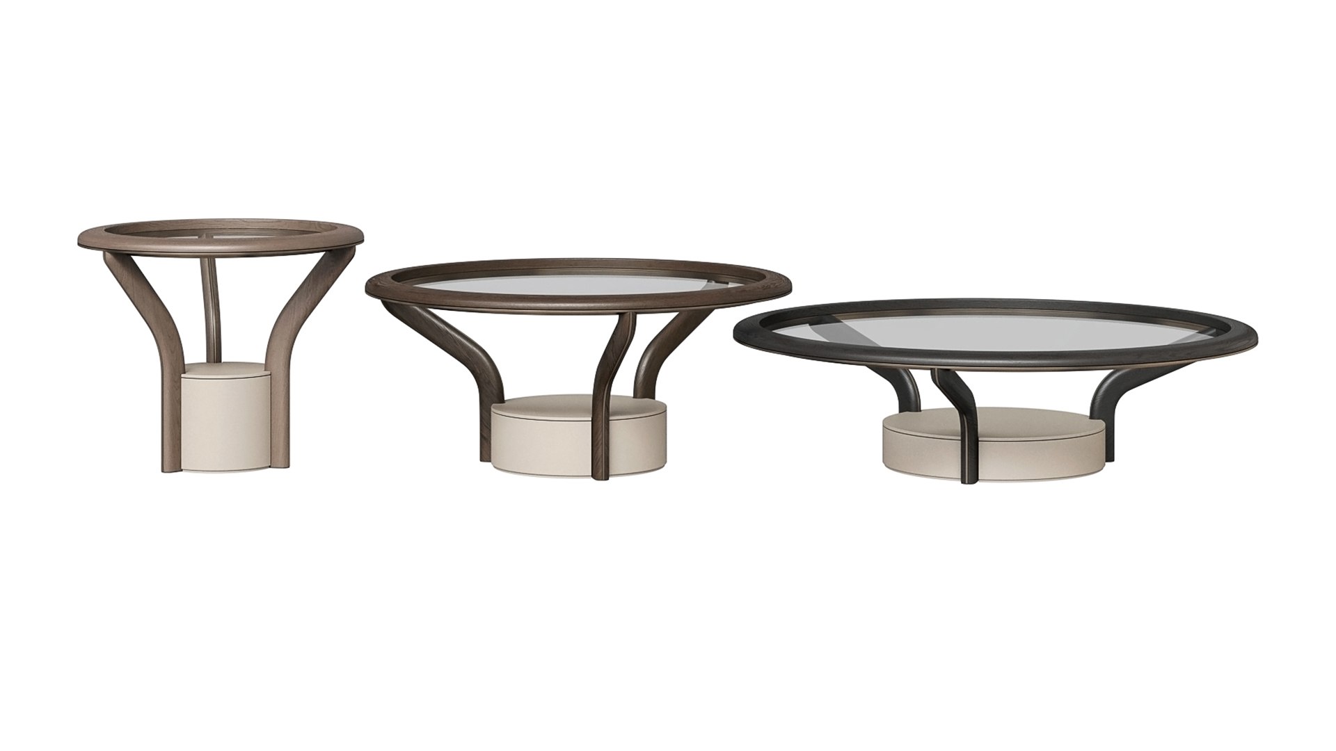 3D Giorgetti Tables Chanterelle - TurboSquid 2303118