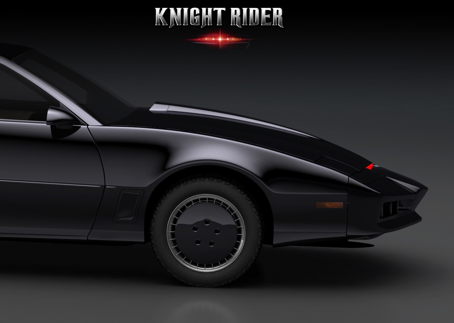 Knight Rider 3d Model