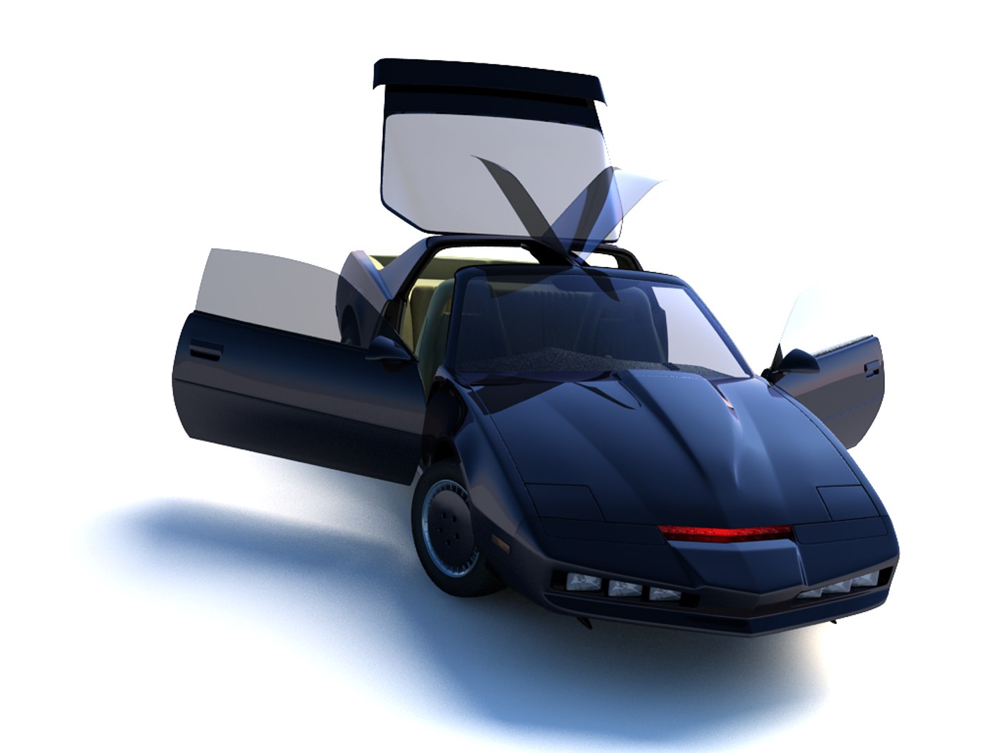 Knight Rider 3d Model
