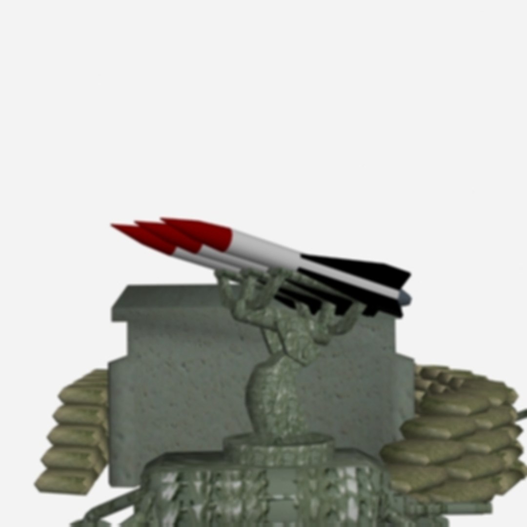 Sam Site Kit Bunker 3d Model