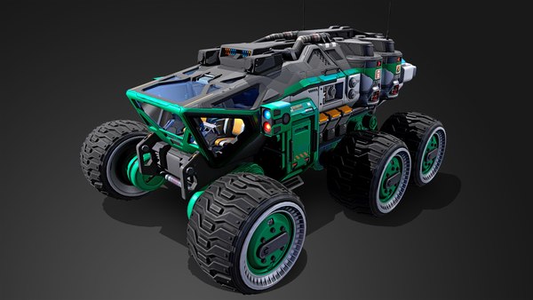 3D model mars vehicle - TurboSquid 1700139
