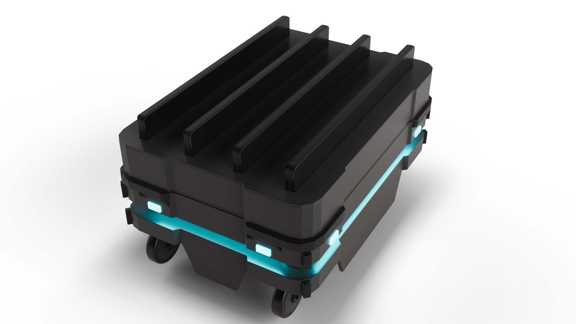 3D AMR AGV Cobot Small Shelf Model - TurboSquid 2325888