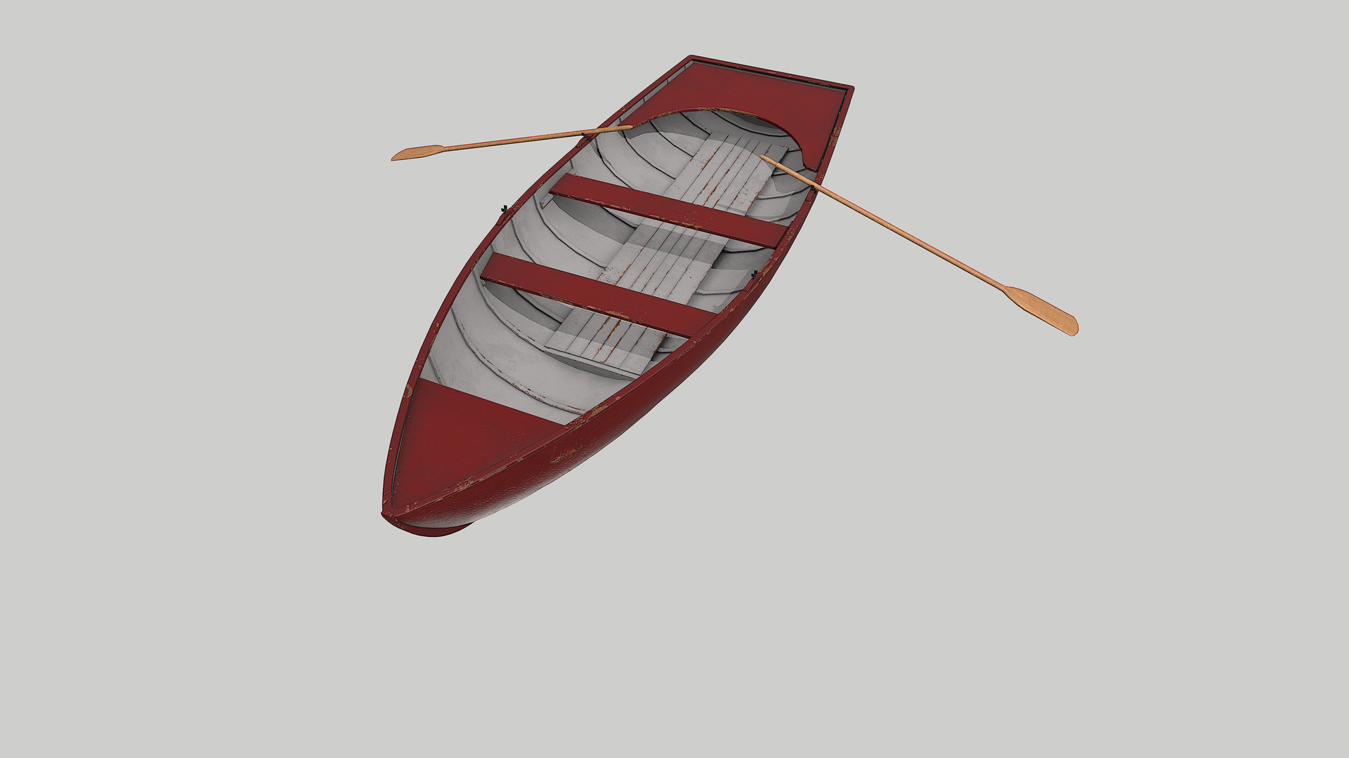Pbr rowing boat 3D - TurboSquid 1608174
